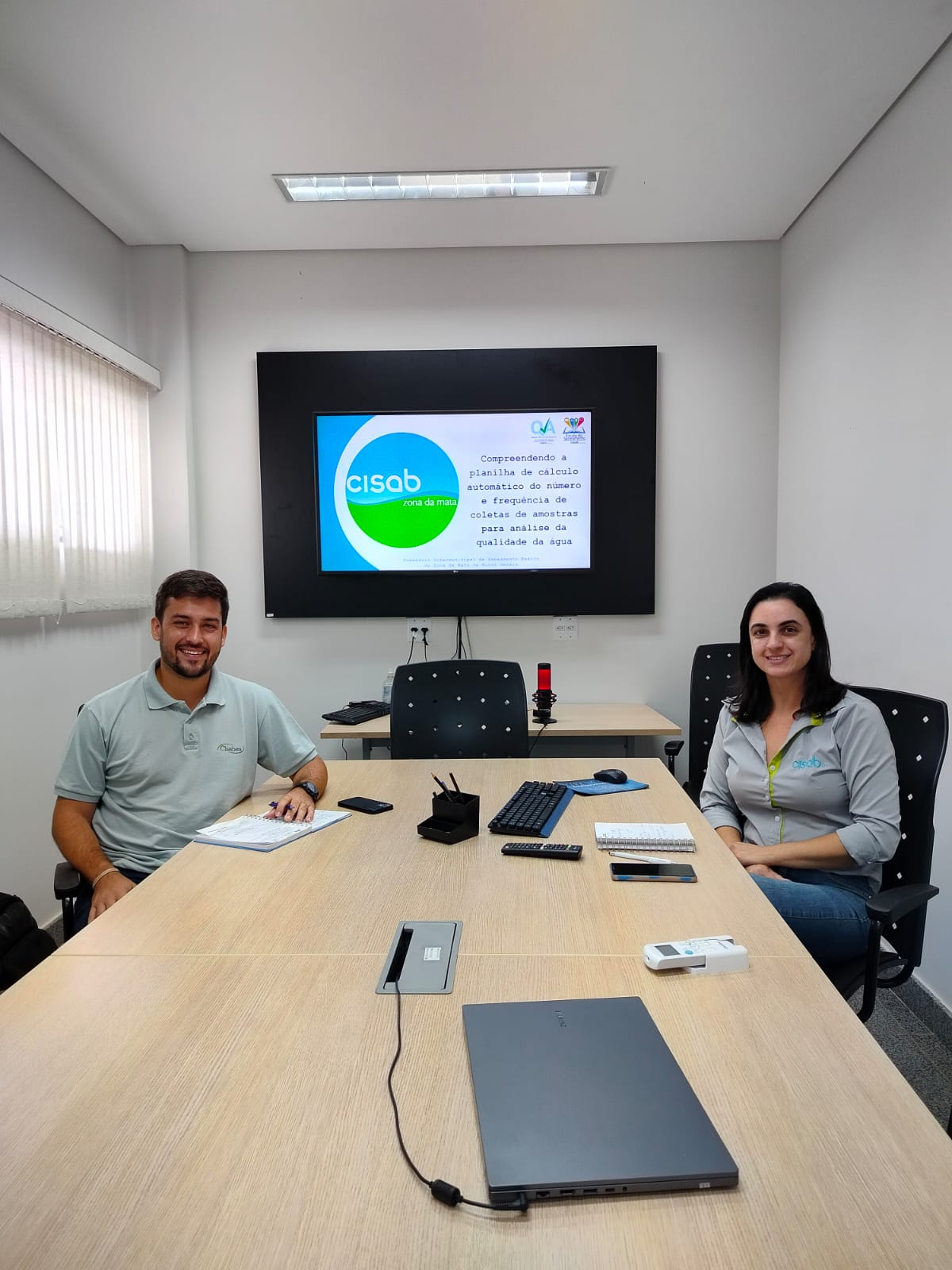 CISAB ZM recebe visita do CISABES, Consórcio Intermunicipal de Saneamento Básico do Espírito ...